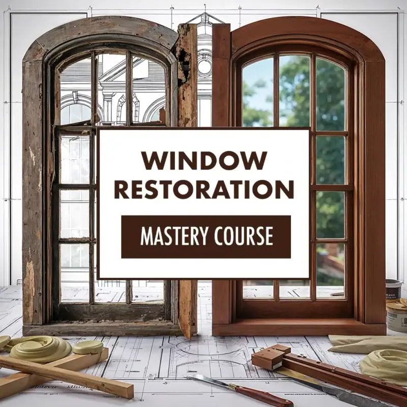 Historic Window Restoration Mastery Course